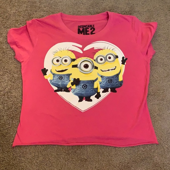 Universal Studio | Tops | Despicable Me Minions Graphic Crop Top | Poshmark